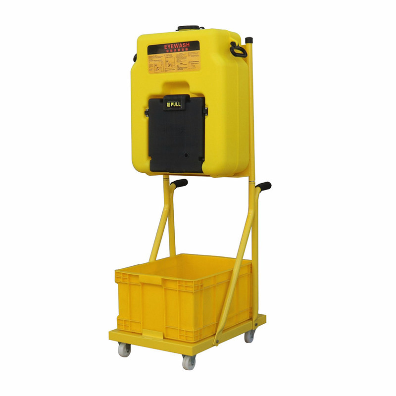 Portable Mobile Eyewash Device - Emergency Wall-Mounted Trolley Type ...
