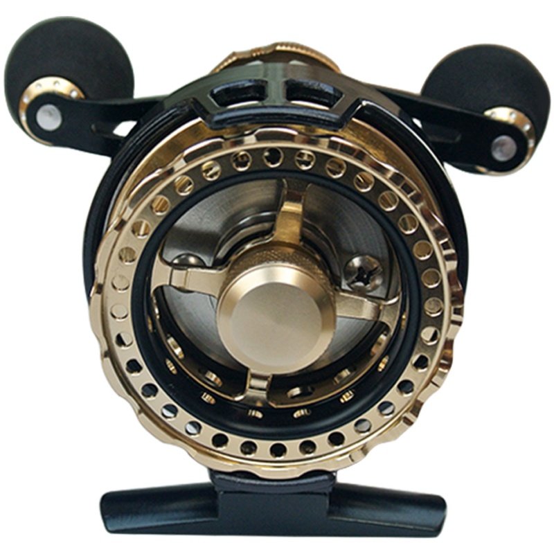 Kaydance Raft Fishing Reel - Kecepatan Tinggi, Roda Depan Drag 9 Bearing