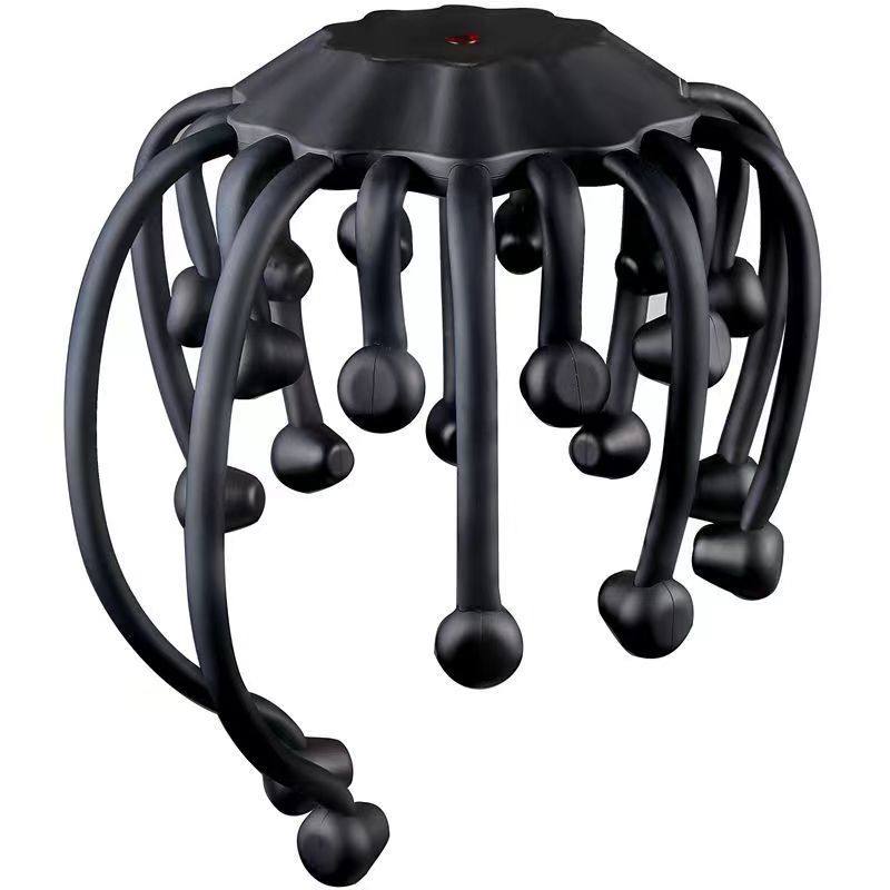 Scalp Massager - Octopus Head Vibration Therapy Device