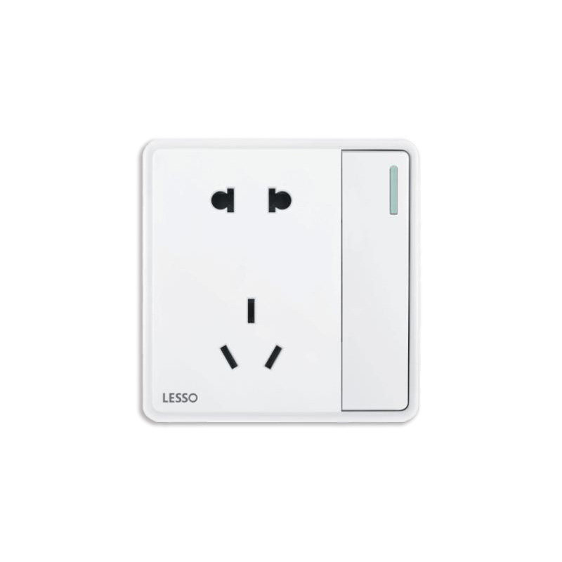 Lesso 86 Type Switch Socket Panel - Multi-Control USB