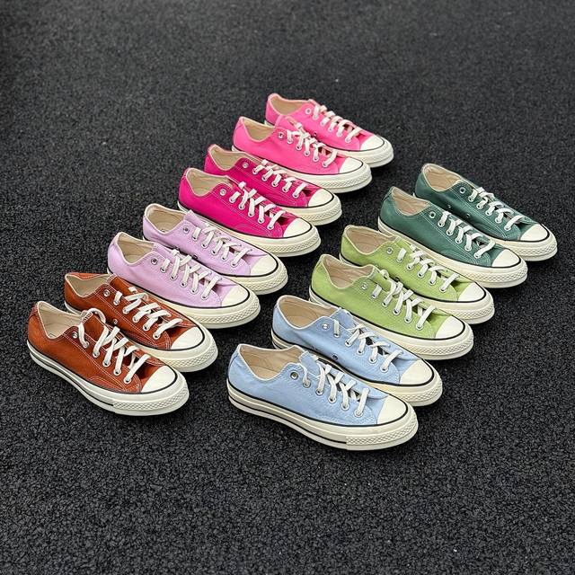 Converse genuine 1970s solid color low-top non-slip wear-resistant ...
