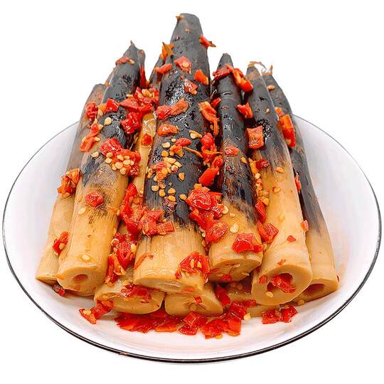 Ready-to-Eat Pickled Pepper Bamboo Shoots Snacks - 2023 New Hand-Peeled ...