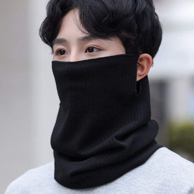 2024 new warm neck cover men's autumn and winter windproof hanging ear ...