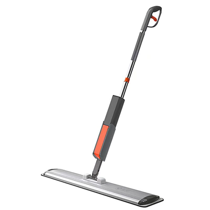 Büyük Düz Püskürtmeli Mop - Süper İnce Fiber Temizleme - Alüminyum Sap