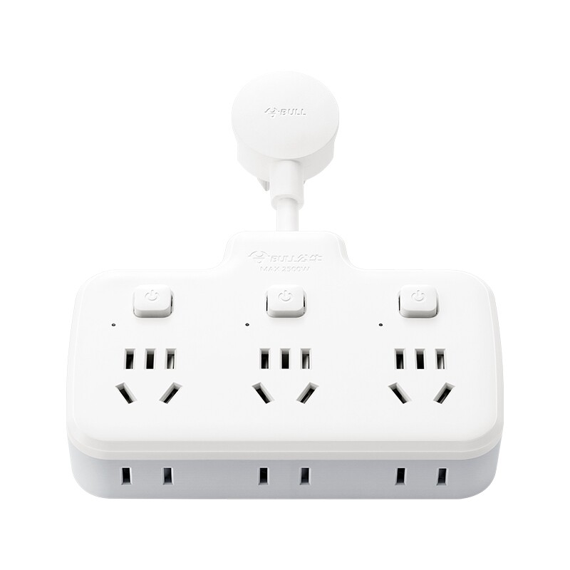 Bull power socket converter panel multi-hole plug-in row - multi-socket ...