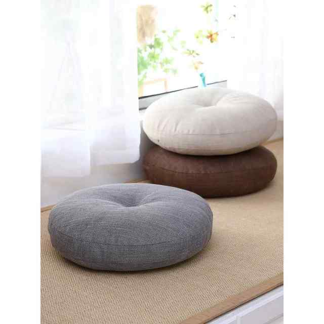 Japanese -style futon household living room floor -shaped circular ...