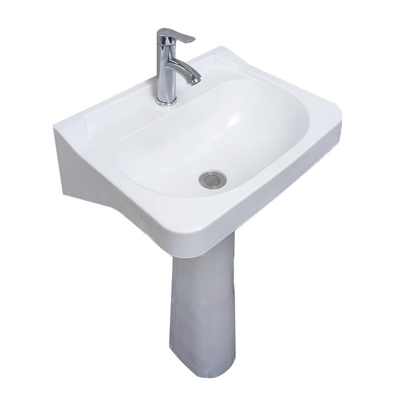 Column Basin Wash Basin Simple Plastic Column Wash Basin Household ...