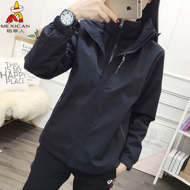 Scarecrow outdoor jacket for women in autumn and winter three-in-one ...