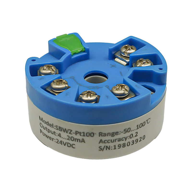 Pt100 Thermal Resistance Sensor - Integrated Temperature Transmitter
