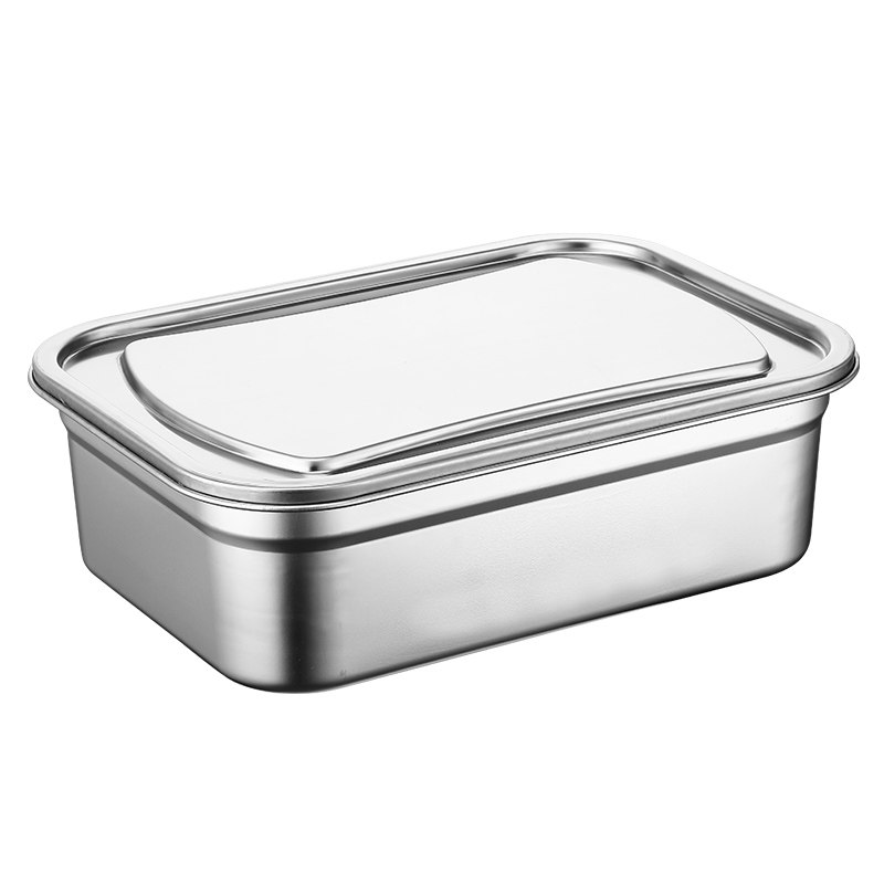 Thriving Kitchen 1L Stainless Steel Food Storage Box - Airtight Lunch ...