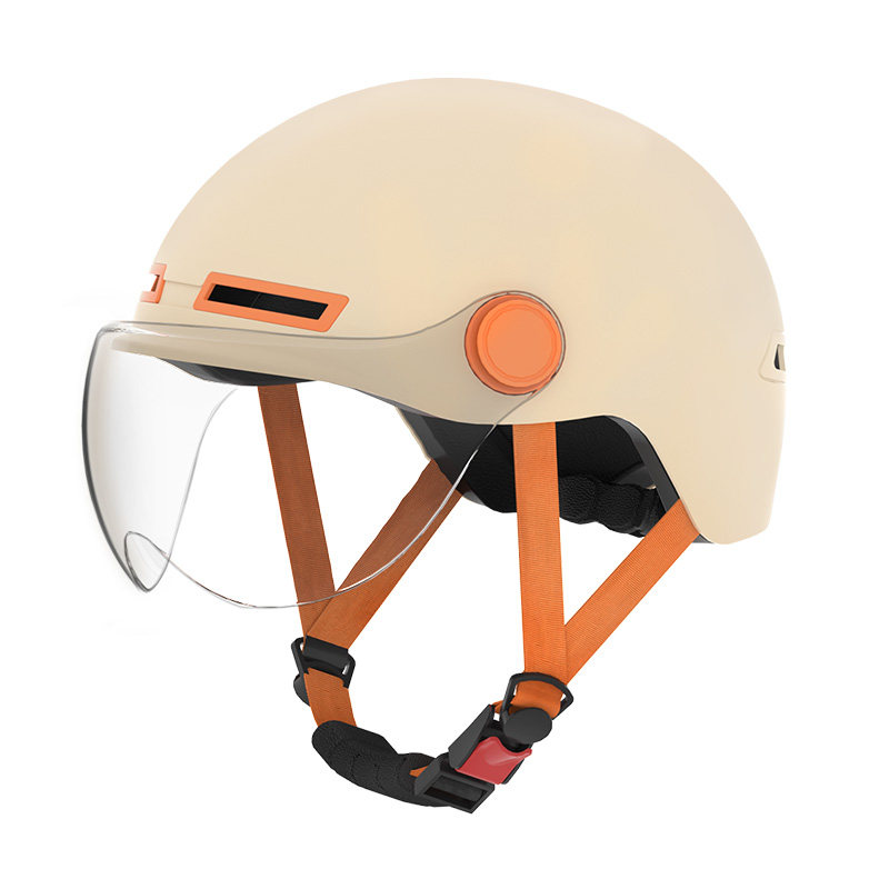 Newey Half Helmet - 3C Certified Summer Motorcycle Helmet for Women & Men