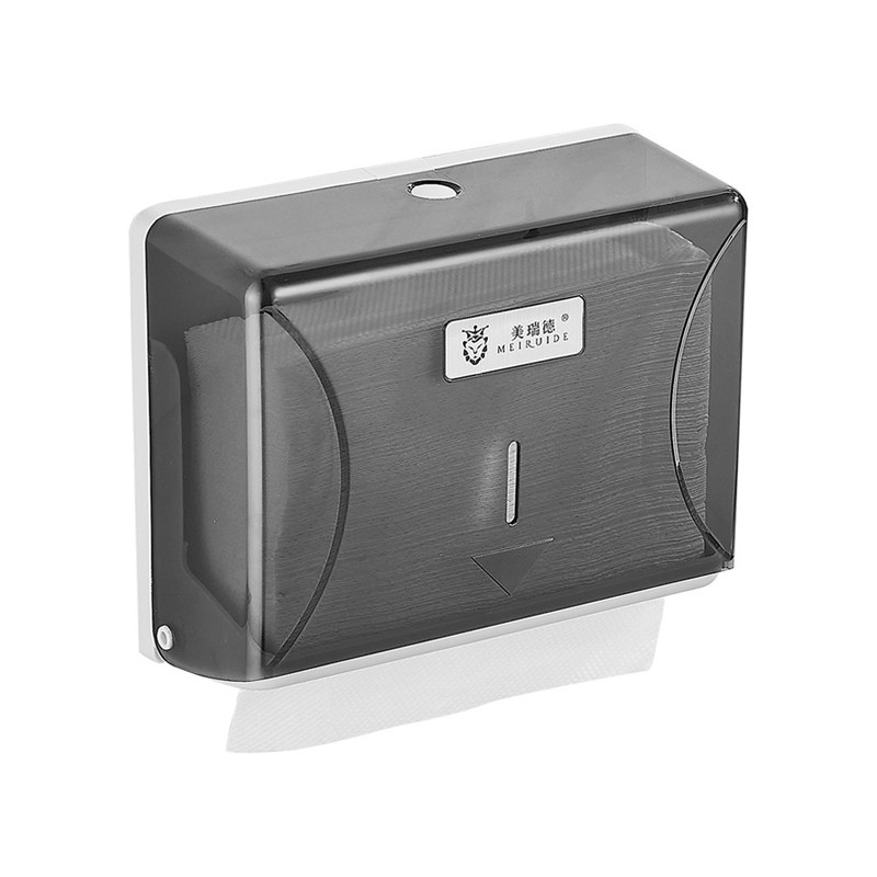 Commercial Wall-Mounted Hand Towel Box: Bathroom Hand Drying Paper Holder