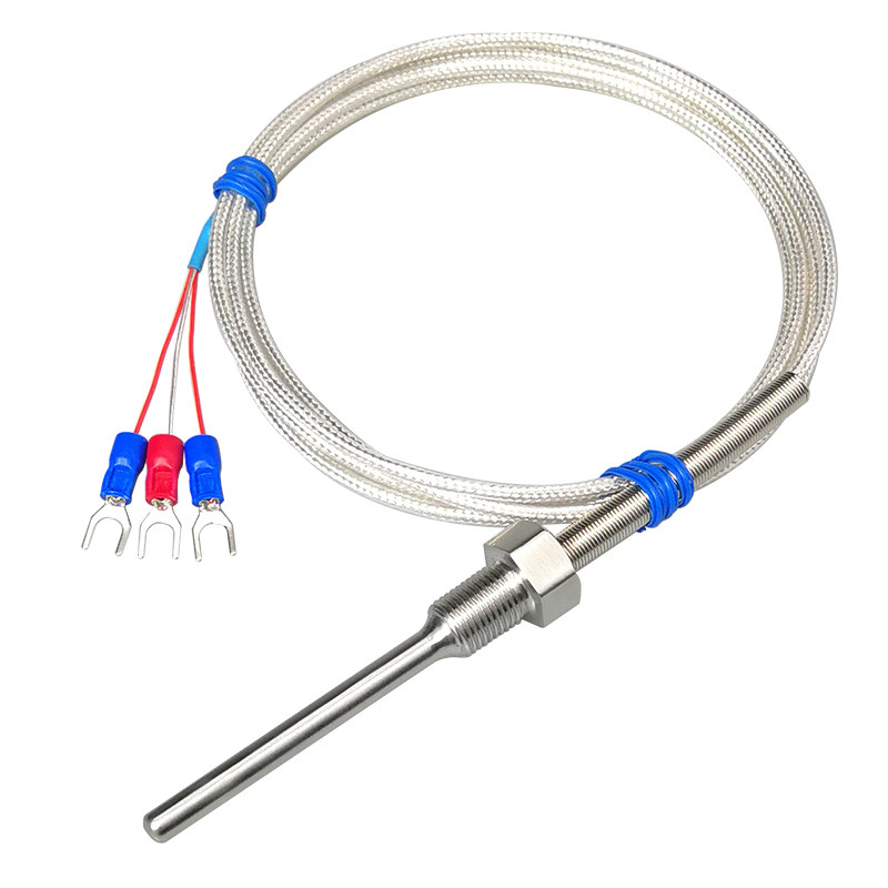 Sensor Suhu Pt100 - Baja 304 Stainless Steel Tahan Air - Song dao