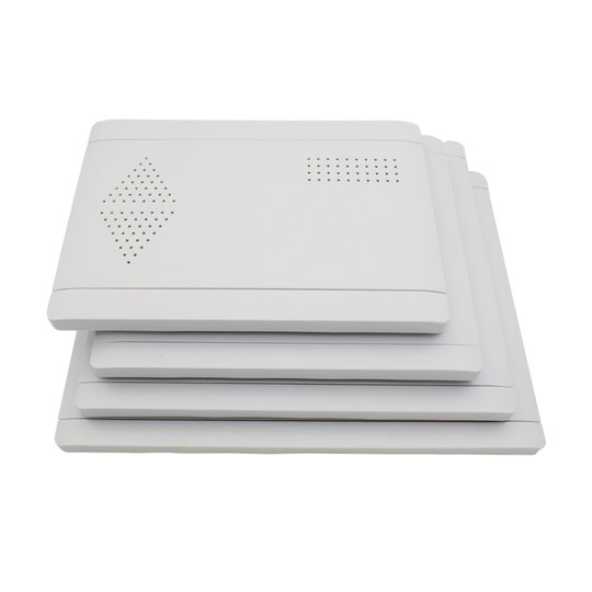 Surface-Mounted Multimedia Information Box Cover - Fiber-Optic Panel