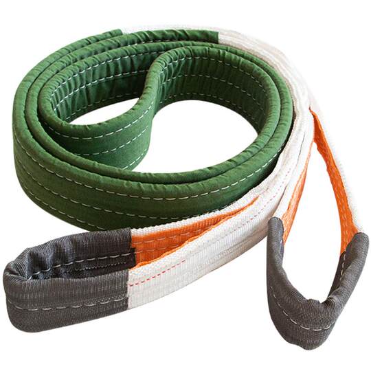 Industrial Flat Lifting Canvas Hoisting Belt Wear-Resistant Anti-Cut ...