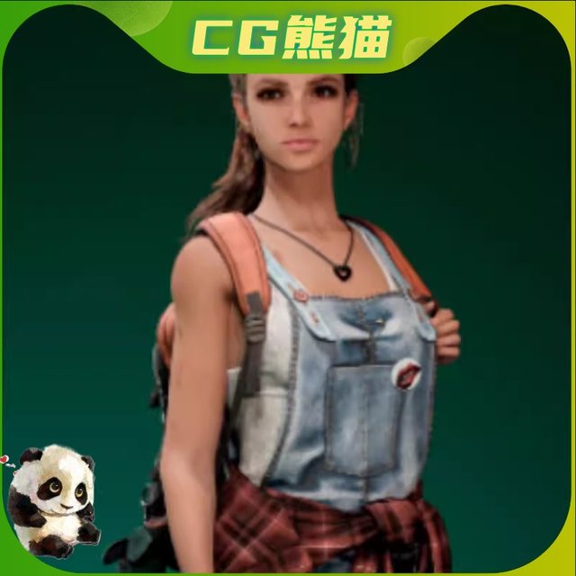 UE4 Unreal 5 LARA Low Polygonal Female Student Cute Sweet Girl ...