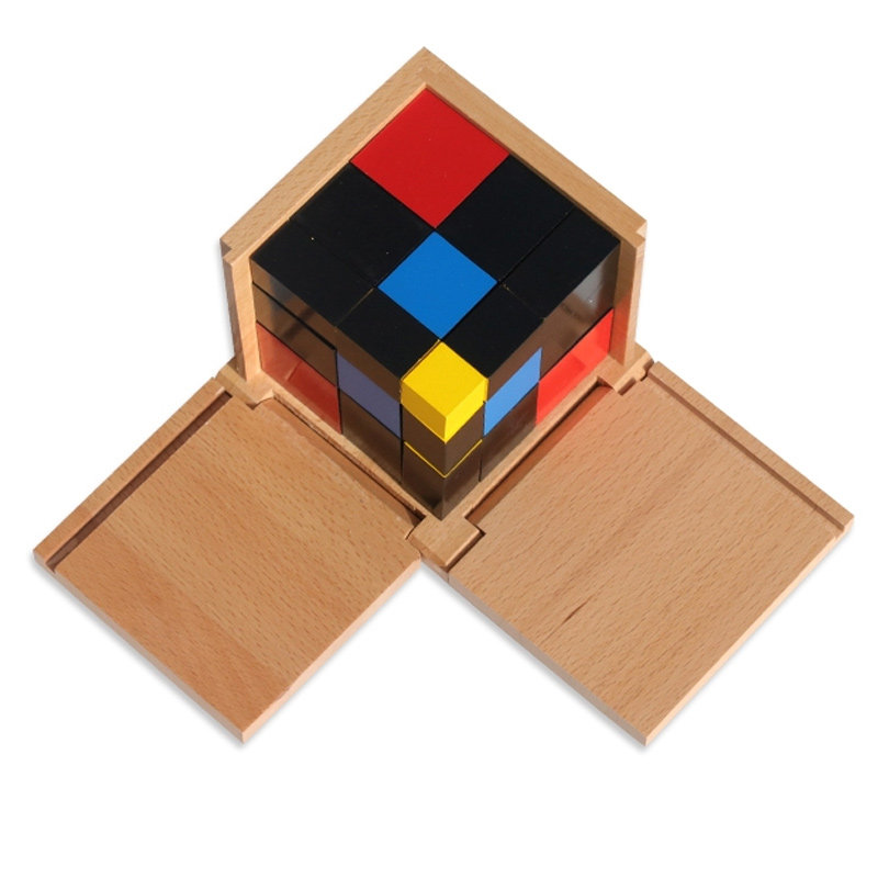 Moons Montessori Binomial Trinomial Math Toy - Wooden Early Education ...