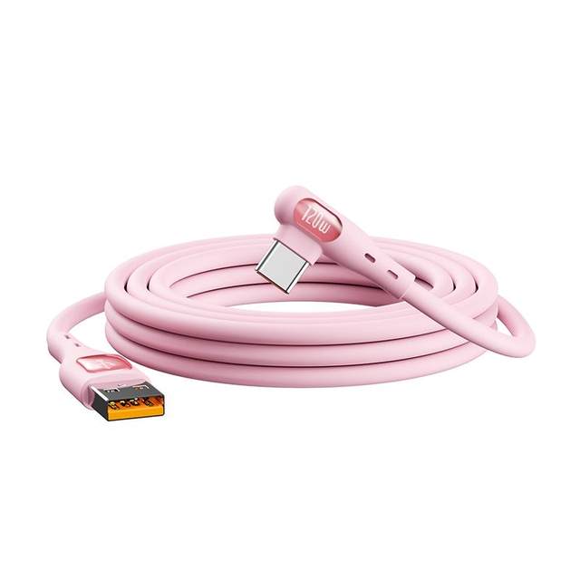 Liemo 120W super fast charging typec elbow data cable suitable for Huawei note Honor 9vivo Redmi ...