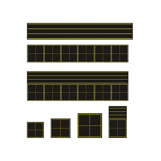Hu Batu Magnetic Rice Grid Tile - Large Size, Pinyin & Calligraphy Learning