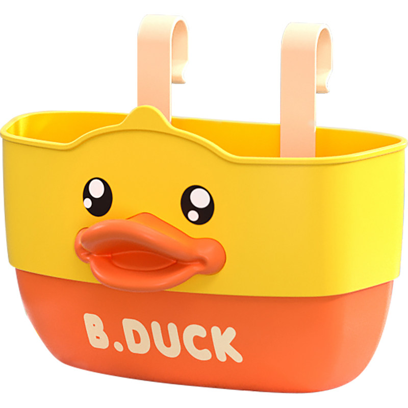 B.Duck Little Yellow Duck Car Basket Shelf