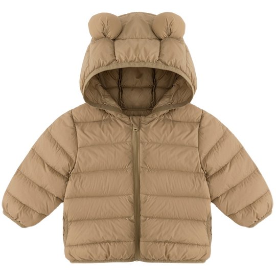 Baby down jacket, children's cotton clothing boys and girls' tops
