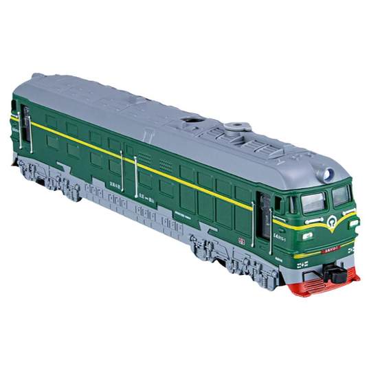 Dječji model vlaka od legure zelene kože koji se može prskati simulira ...