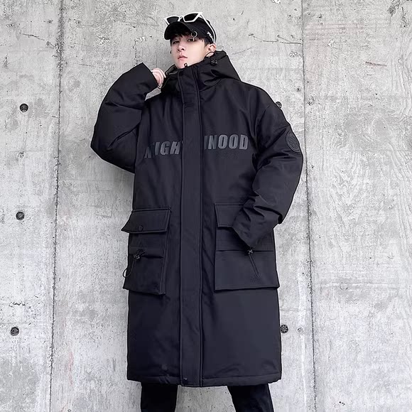 National trend 2025 winter trendy brand plus fat plus size fat man down ...