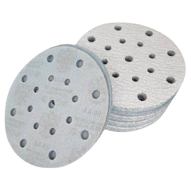 Great Speed of Light 6 Inch 17-Hole Flocked Sandpaper - 150mm