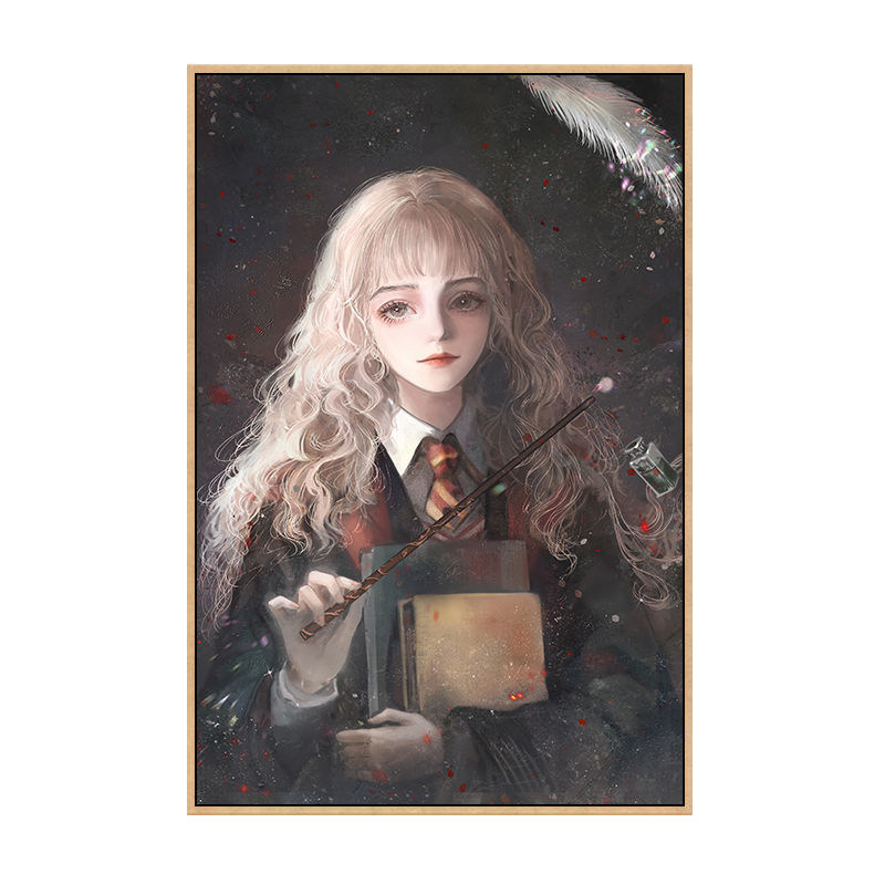Harry Potter Canvas Wall Art - DIY Oil Painting Kit