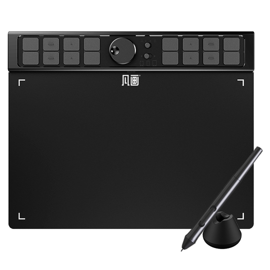 Fanhua S1 Pro Digital Drawing Tablet - USB Graphics Pad for Beginners