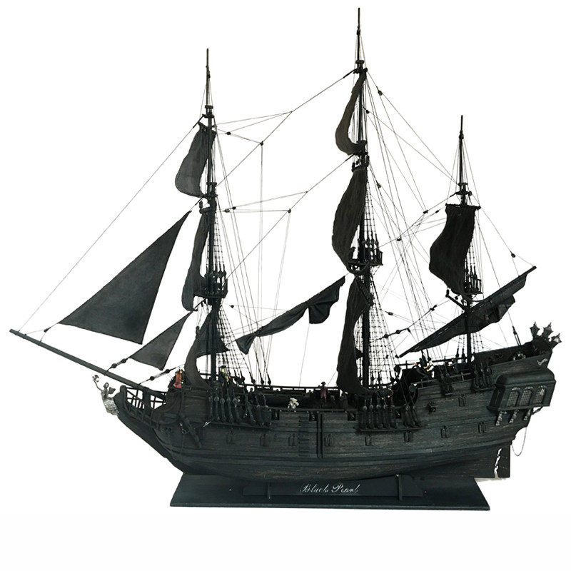 Wooden Sailing Ship DIY Assembly Kit - Royal Caroline Puzzle Ship Model
