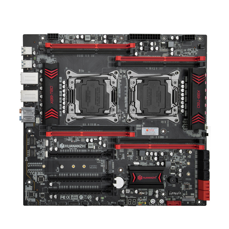 Комплект дънна платка Huananzhi X99 Dual Channel и процесор - Intel LGA ...