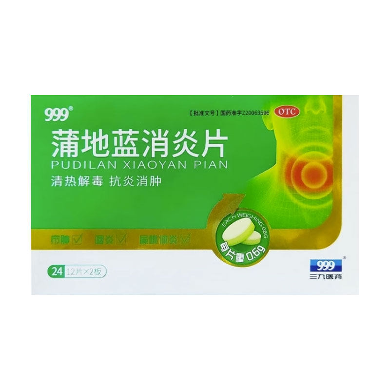 999 Pudilan Anti-Inflammatory Tablets - 24 Tablets