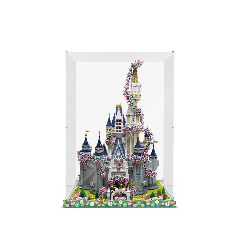 Lego Disney Castle Display Box with Acrylic Cover