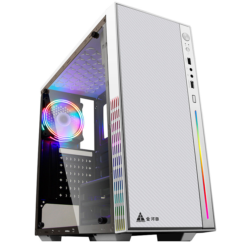 Jinhetian Foresees N27 Computer Chassis | Large Side Transparent RGB ...