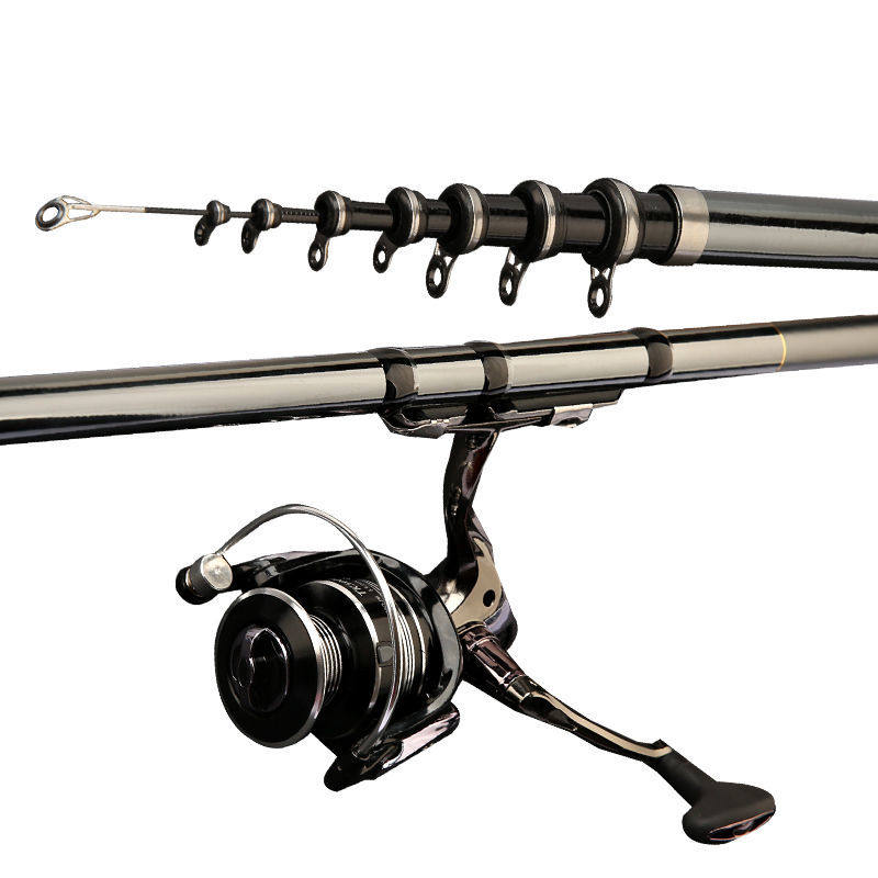 Carbon Rock Fishing Rod Ultra-Light Full Set of Rock Fishing Rod Hand ...