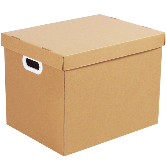 Kraft Paper Storage Box for Files and Documents