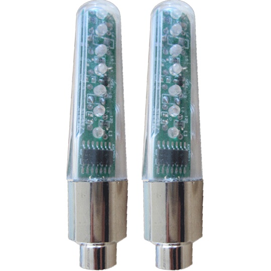Hongsen Colorful Bike Valve Lights - Tire Lights for Night Riding
