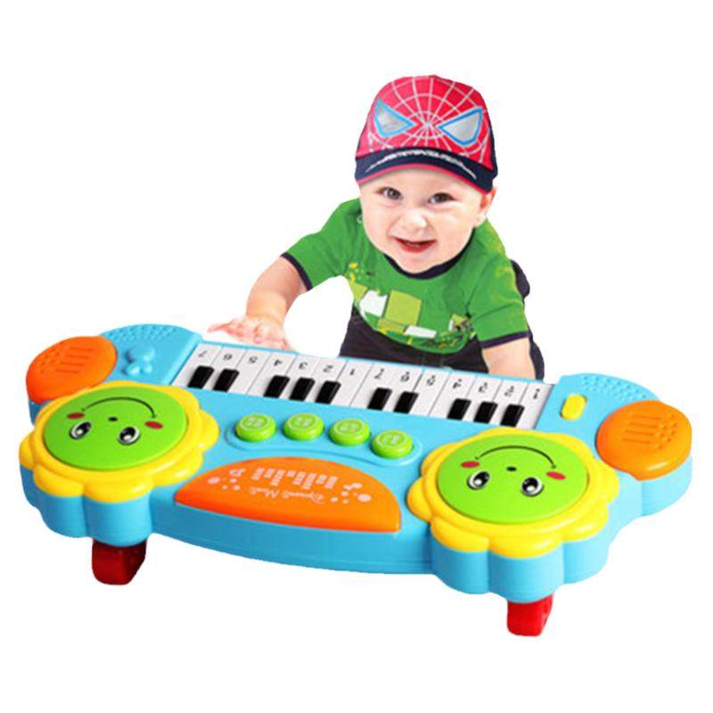 Rechargeable Music Beat Drum Electronic Piano for Infants and Young ...