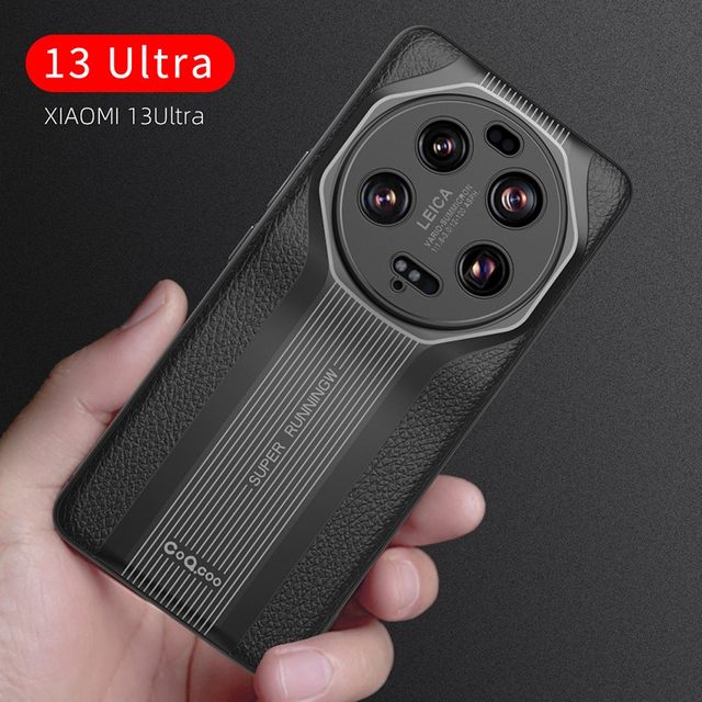 Suitable for Xiaomi 13ULTRA mobile phone case high -end Porsche 13UTRLA new leather fell 13u ...