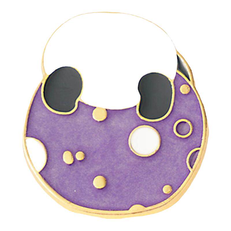 Herodi Panda Metal Badge - Luminous Cartoon Brooch Pin