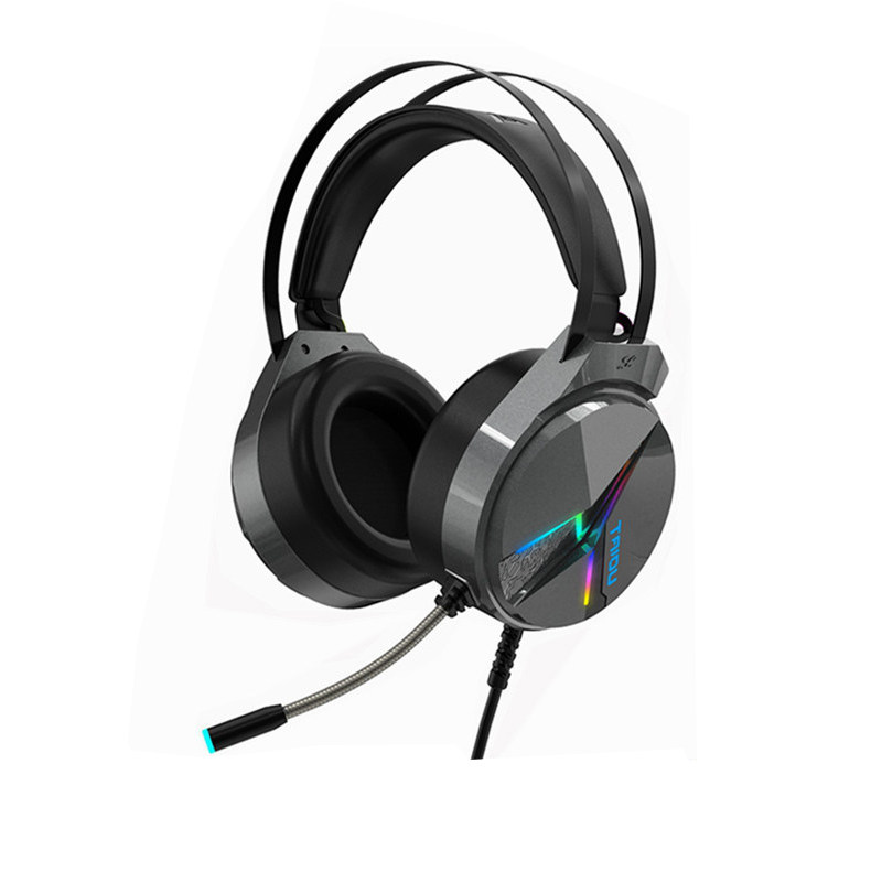 Fones de Ouvido Gamer Titanium Aurora - Com Fio USB Over-Ear com Microfone