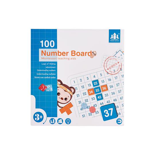 Lole Fish Magnetic Number Board - 1 to 100 Educational Toy