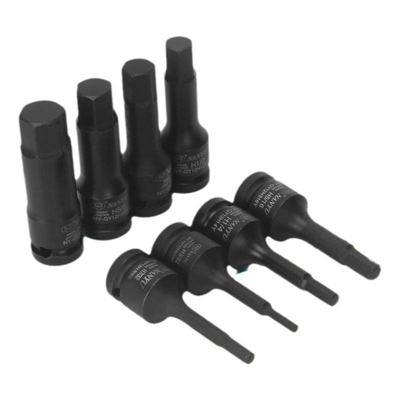 English-Made Inner Hex Socket Bit Set - Air Pneumatic Wrench Spinner ...