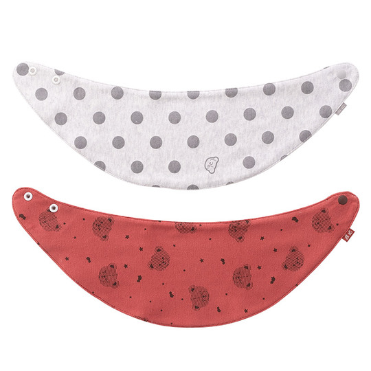 Labi Baby Sabbertuch Lätzchen 2er-Pack - Babypflege für Neugeborene