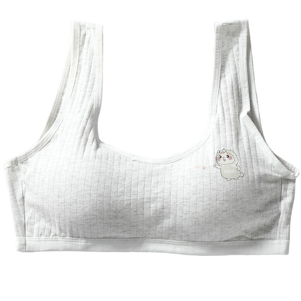 Girls vest development period fixed cup 16 years old girl bra | Nabi ...
