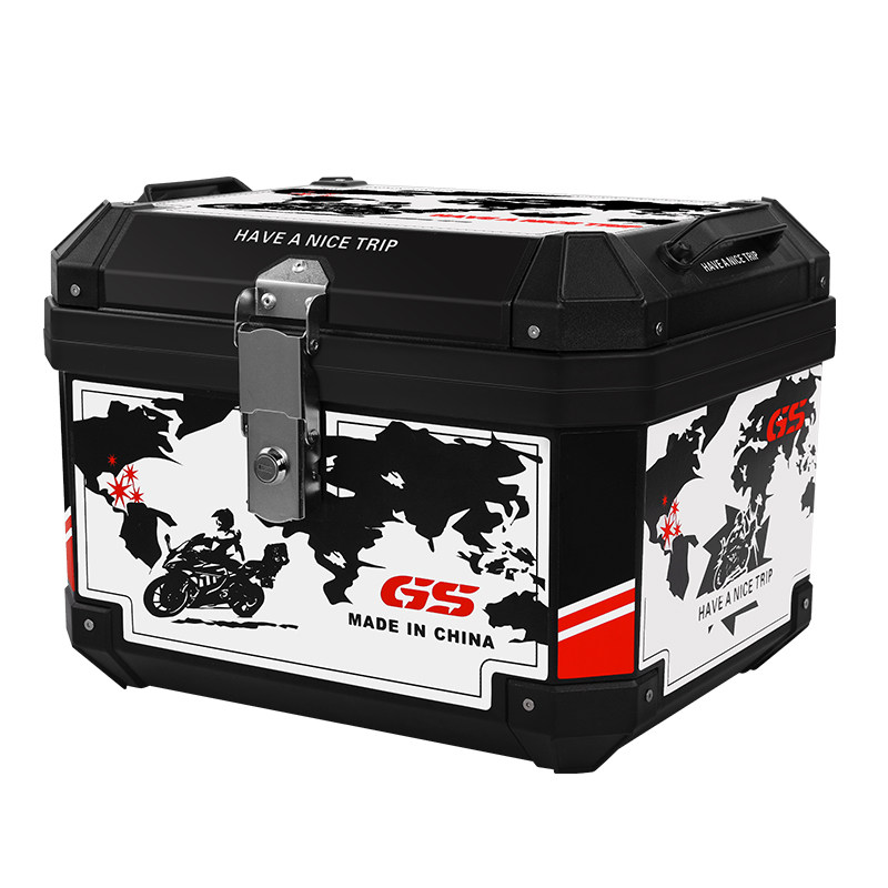 GSB Motorcycle Trunk Electric Car Tail Box Universal Large Capacity ...
