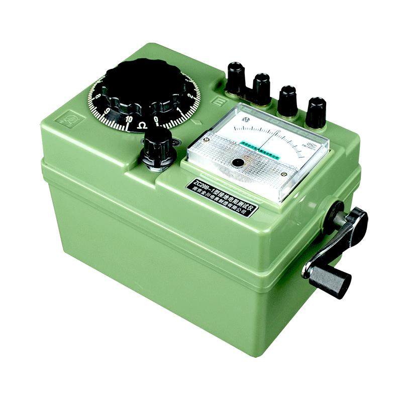 Hand-Cranked Grounding Resistance Tester for Lightning Protection