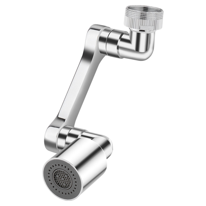 Rotating Water Aerator Basin Faucet Extension Arm