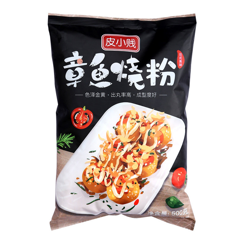 Pi Xiaojian Takoyaki Powder 500g - Octopus Dumpling & Okonomiyaki Pre ...